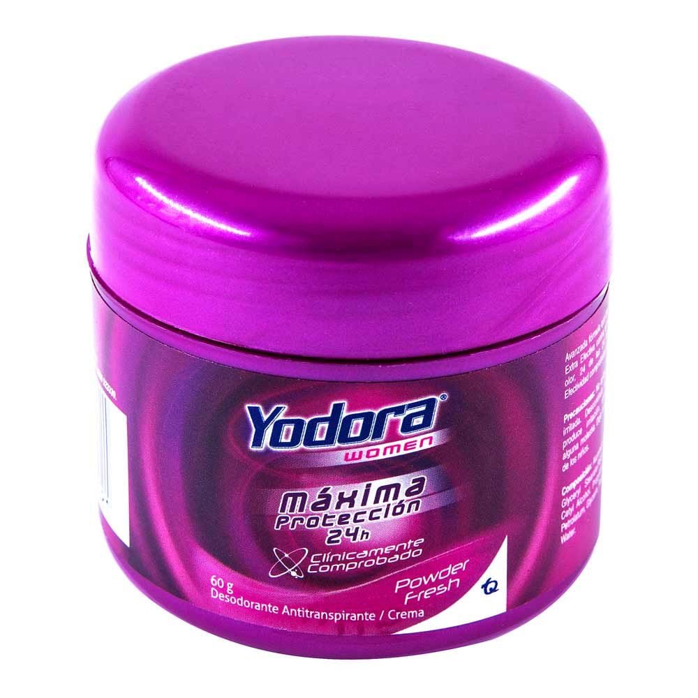 Desodorante Yodora En Crema Antitranspirante Power Fresh Dama 1 | Titan ...