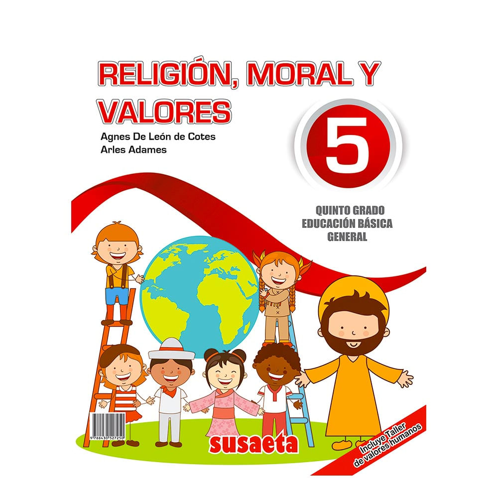 Libro de Texto Susaeta / Religión Moral Valores 5 – Titan.com.pa