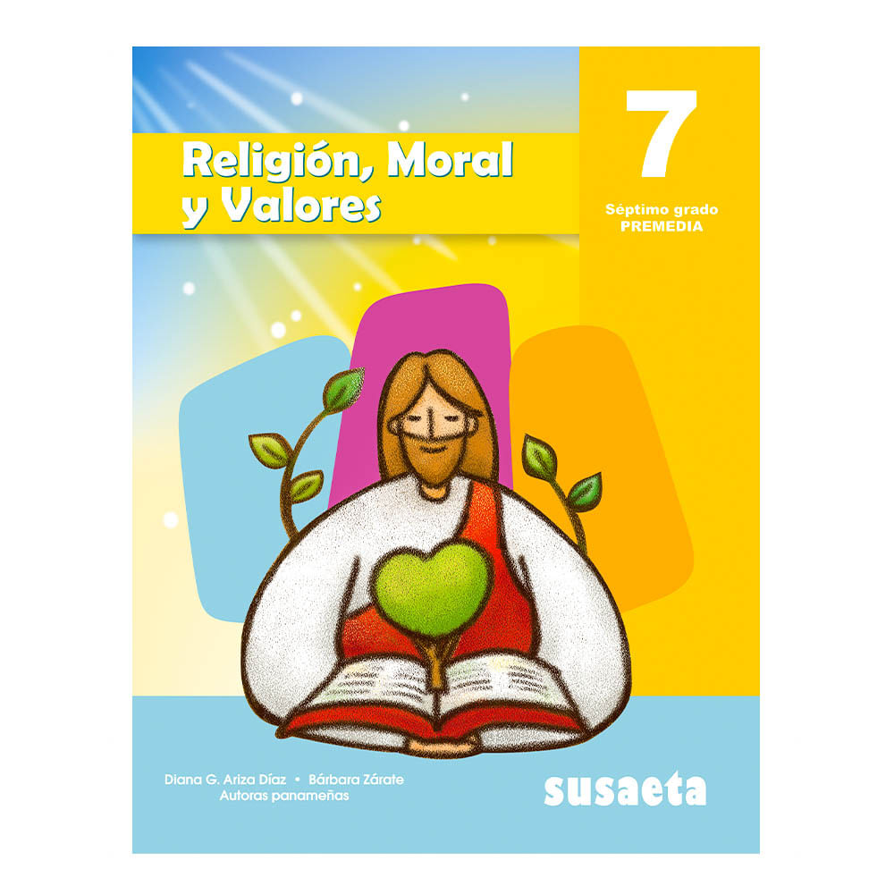 Libro de Texto Susaeta / Religión Moral Valores 7 | Titan.com.pa