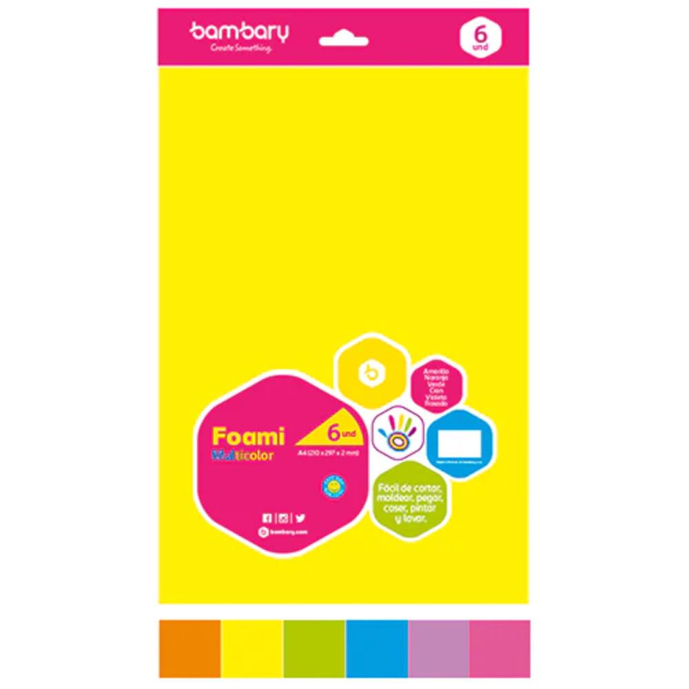 Fomi A4 Bambary 6 Piezas – Titan.com.pa