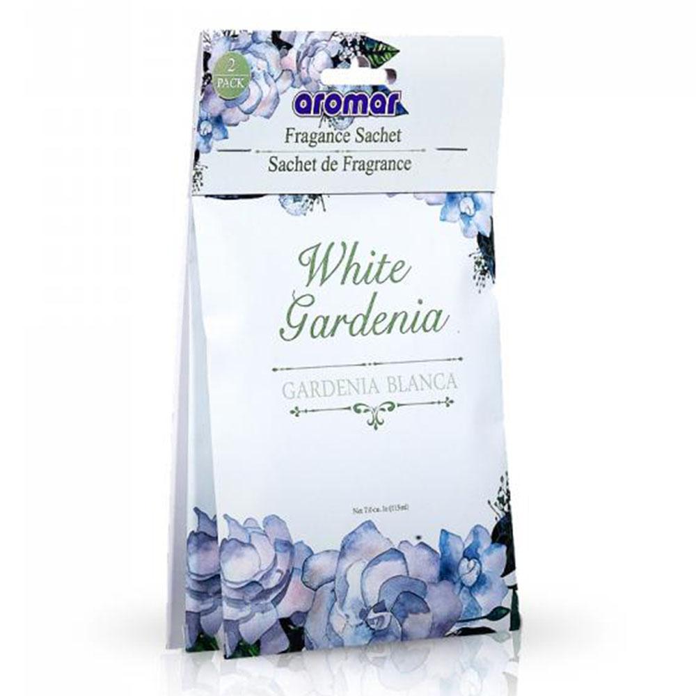 Aromatizante Aromar Sachet White Gardenia 2 Piezas – Titan.com.pa